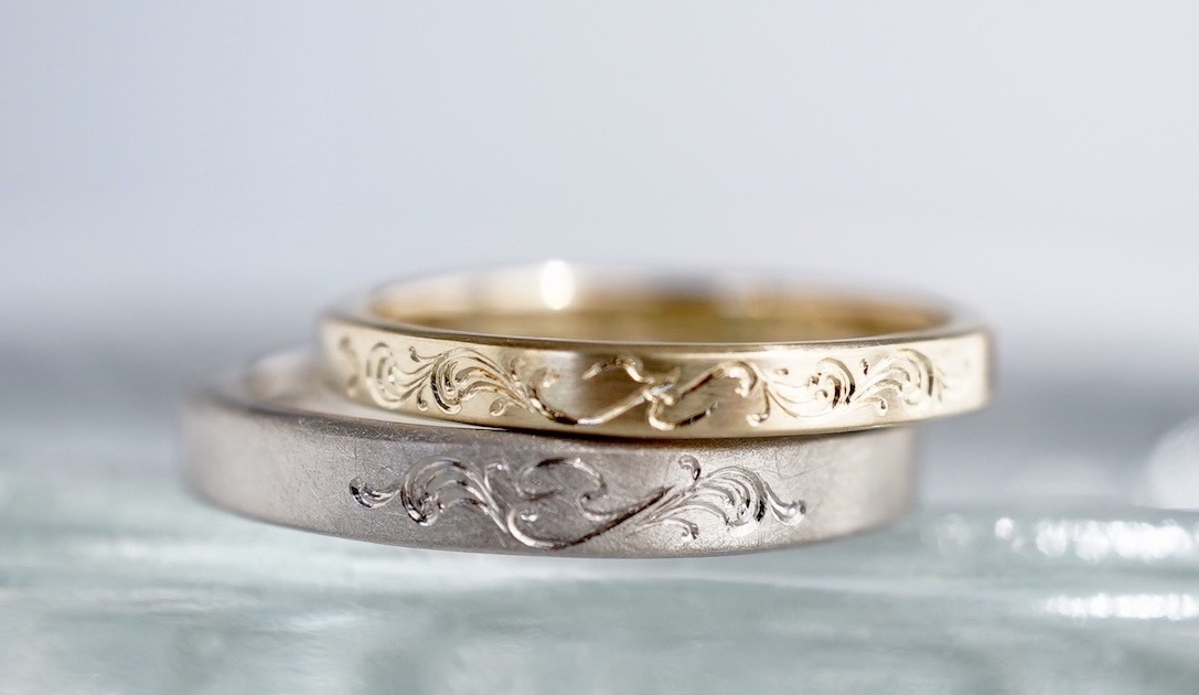 Engraved wedding band – Atelier Simo | Handmade fine jewelry
